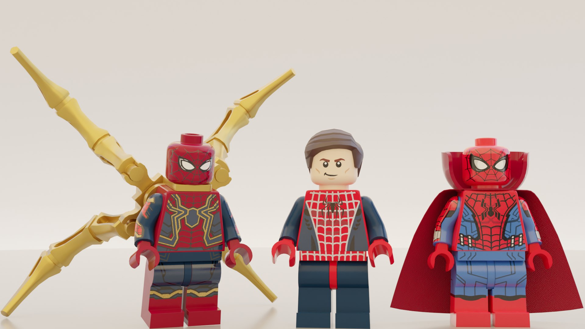Lego Spider Man Pack 3D Model - TurboSquid 1985409