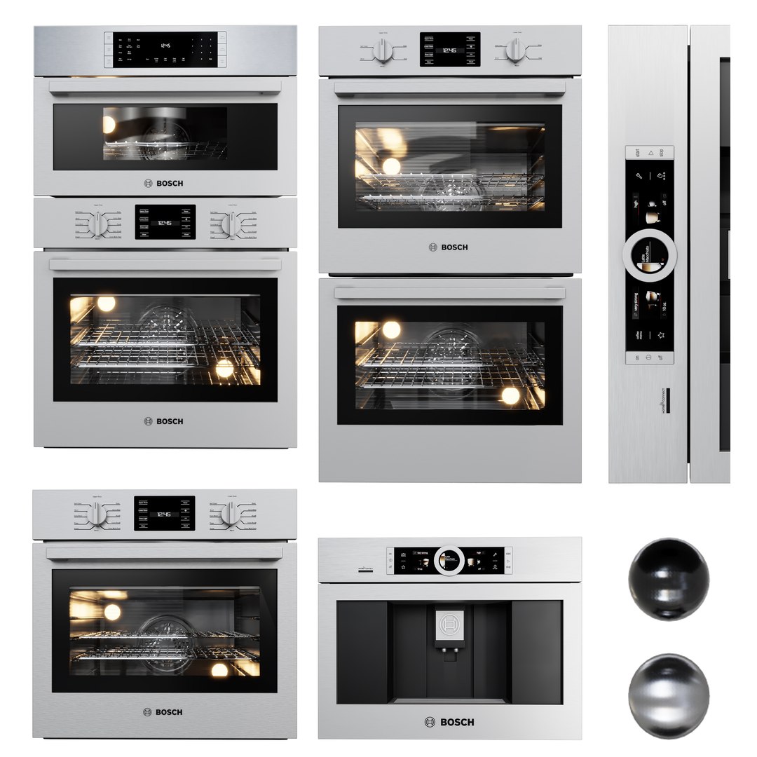 Bosch 500 Series Collection 3D Model - TurboSquid 1812077