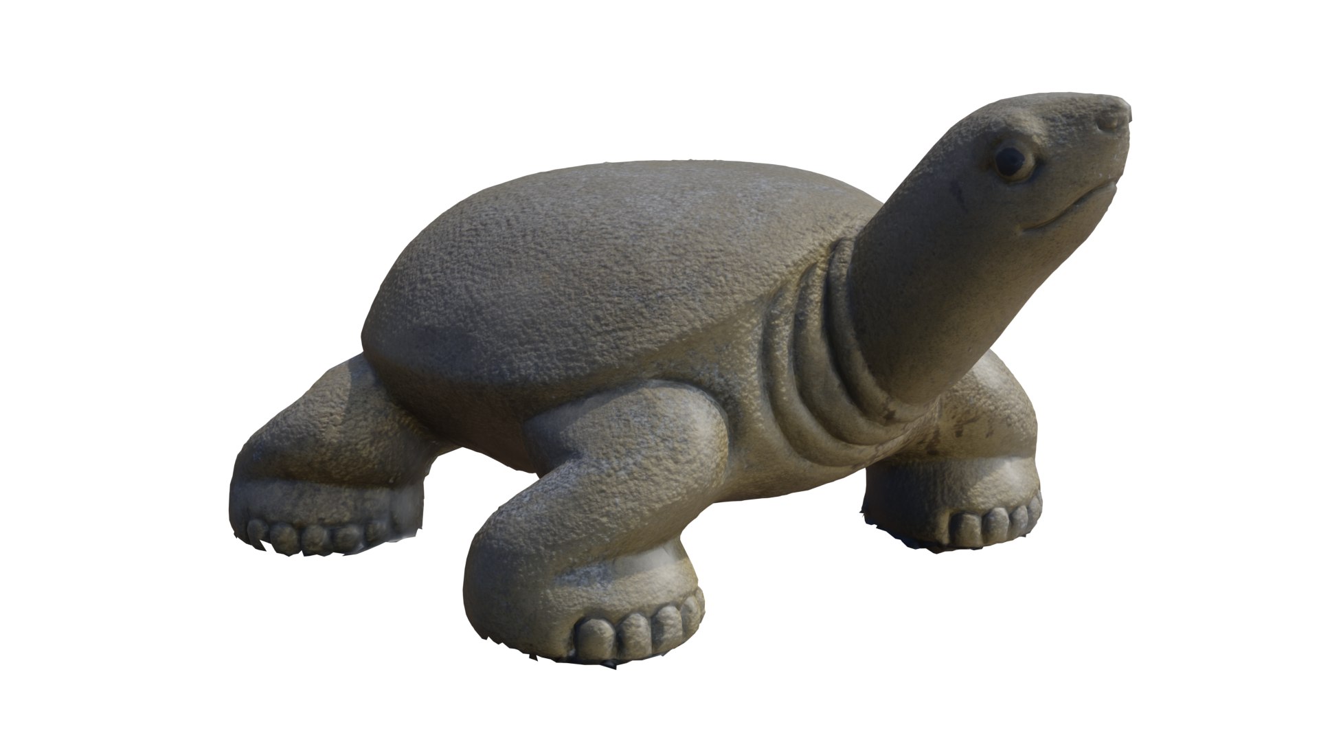 Korean Style Turtle Statue Model - TurboSquid 1838030