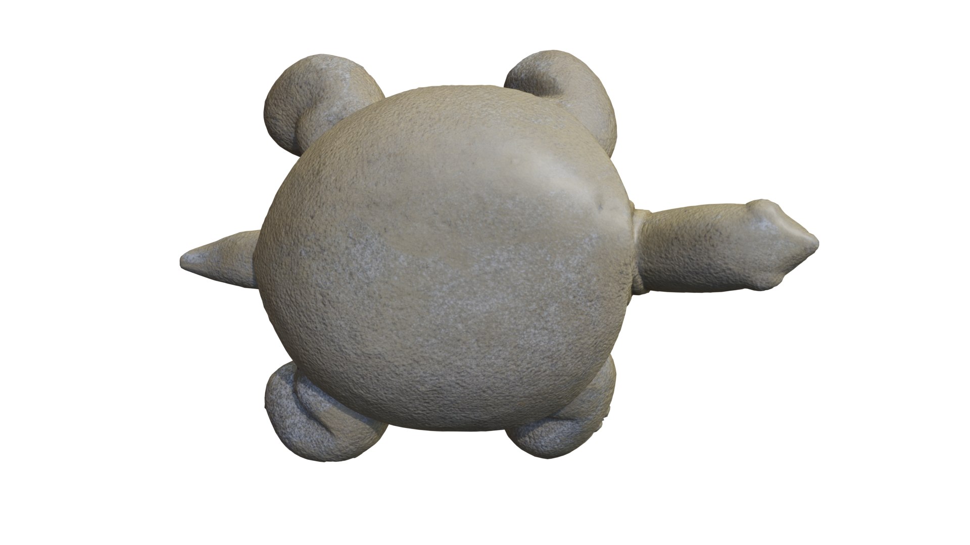 Korean Style Turtle Statue Model - TurboSquid 1838030