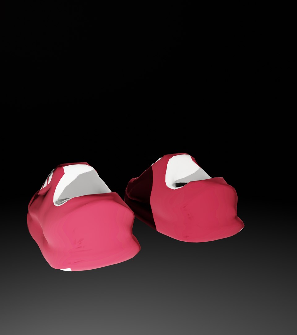 Sport Shoes Stylized Low Poly 3D Model - TurboSquid 2293107