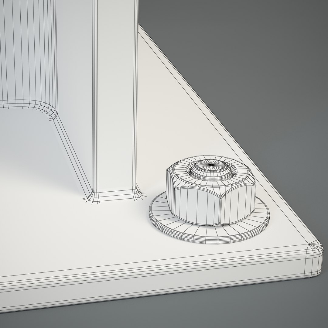 3ds Max Standart Beams Heb 200