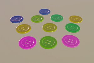 Button 3D Models for Download | TurboSquid