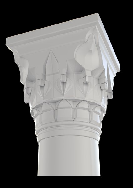 Column 3D model - TurboSquid 1390227