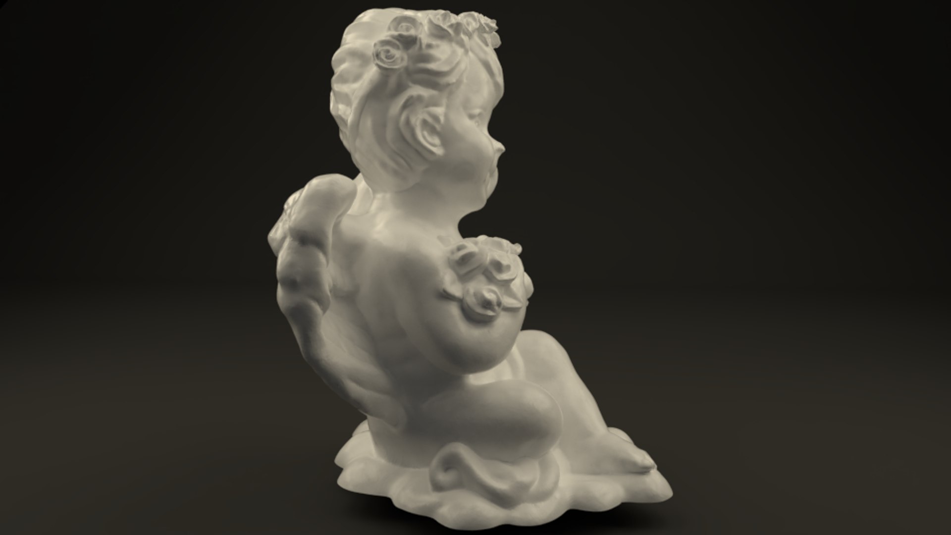 Angel Roses 3D Model - TurboSquid 1417769