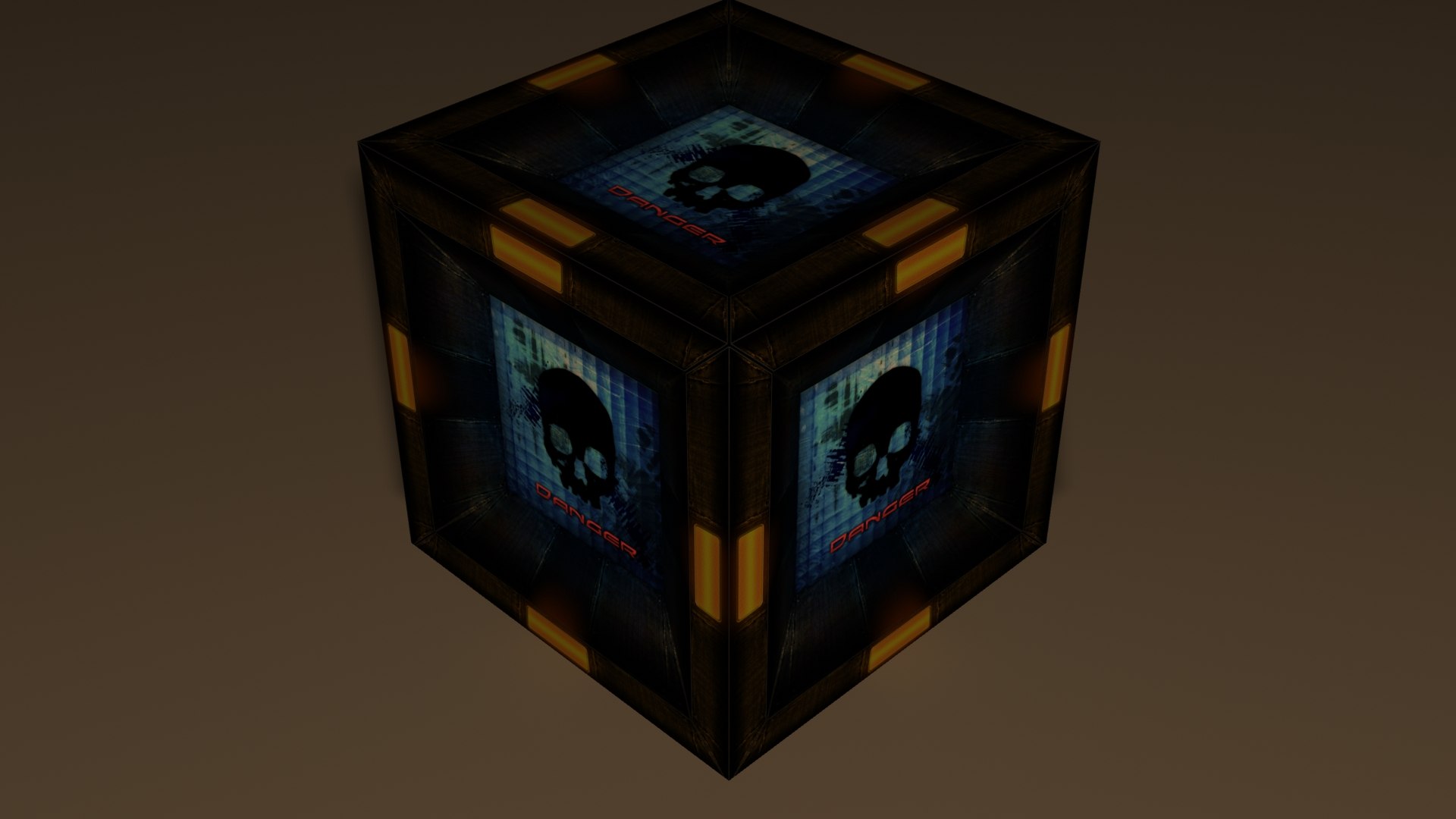 Maya Grungy Sci-fi Box