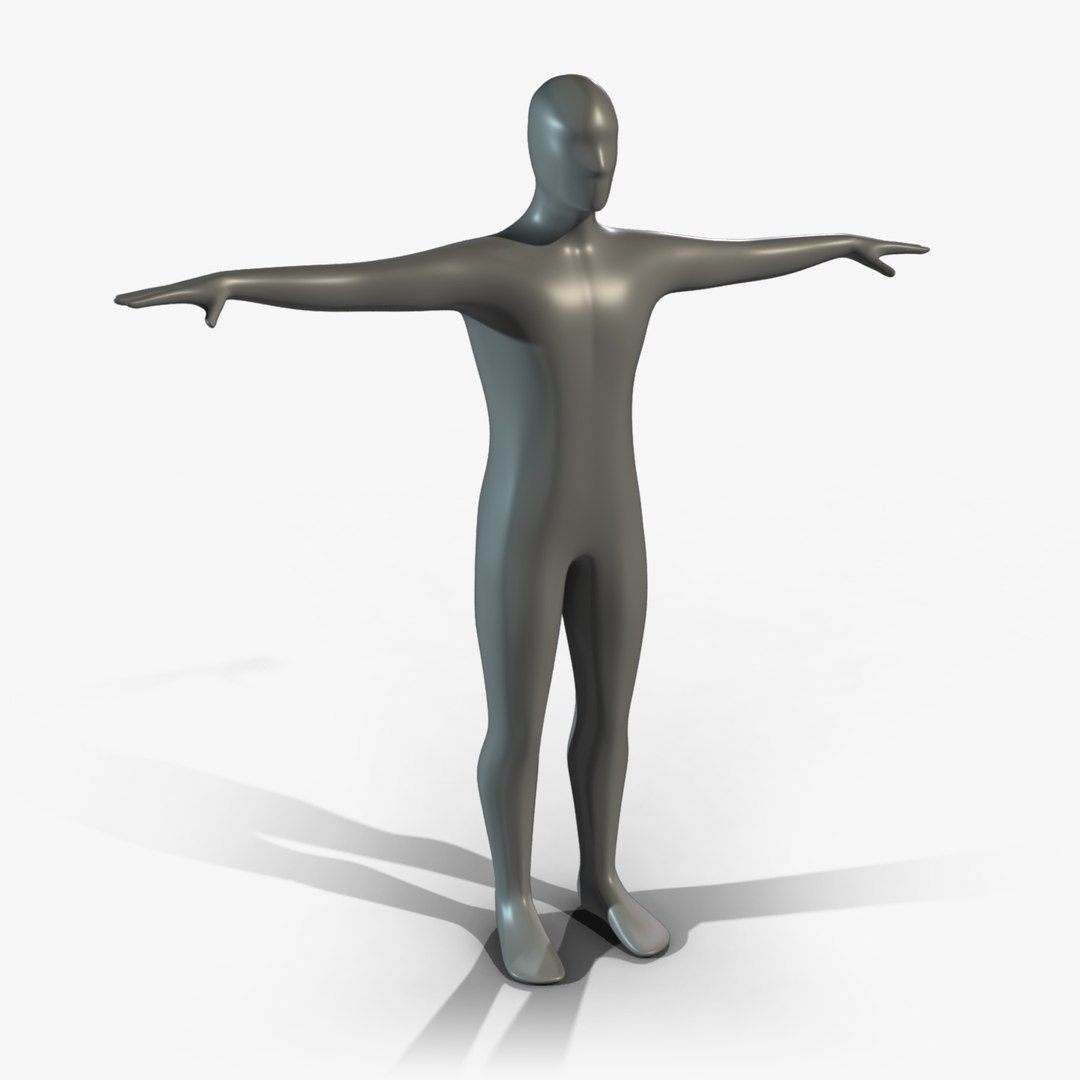 generic man figure - 3d fbx