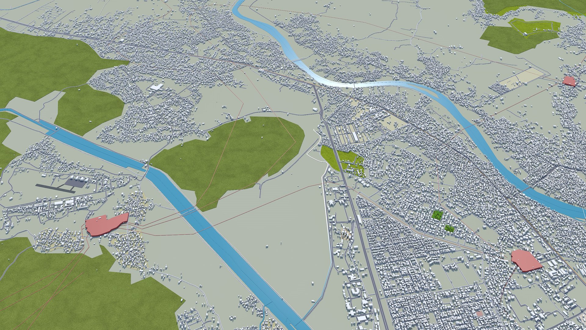 3D Srinagar Jammu And Kashmir India Model - TurboSquid 2154589
