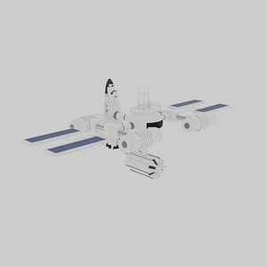 Space Station 3D Models for Download | TurboSquid