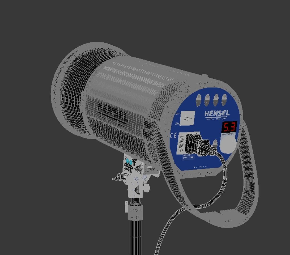 3d Hensel Expert Pro 500 Model