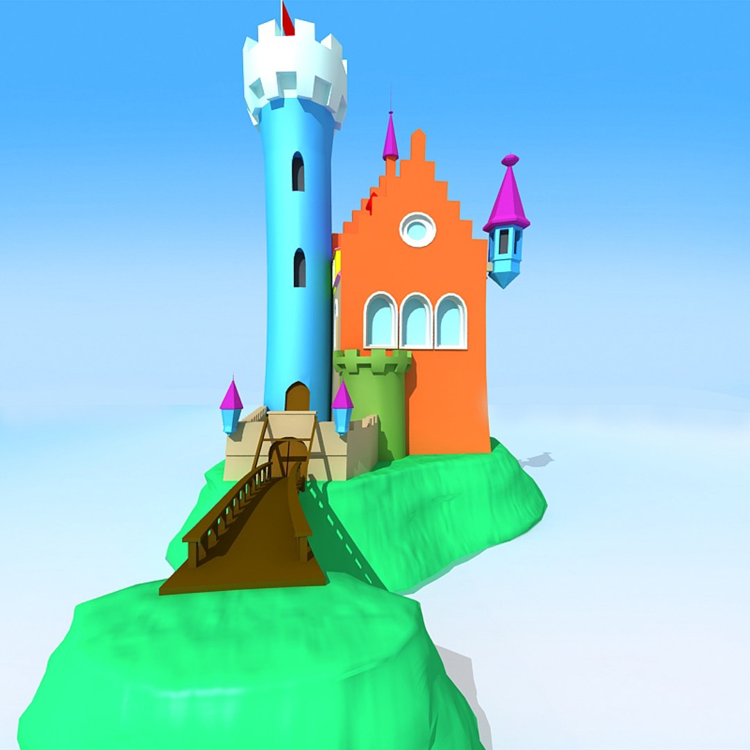 max cartoon castle