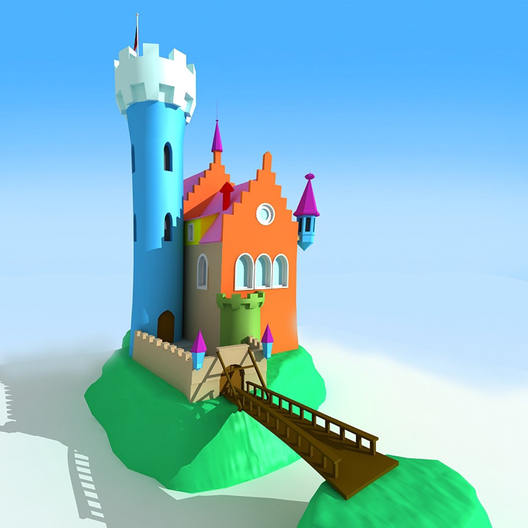 max cartoon castle