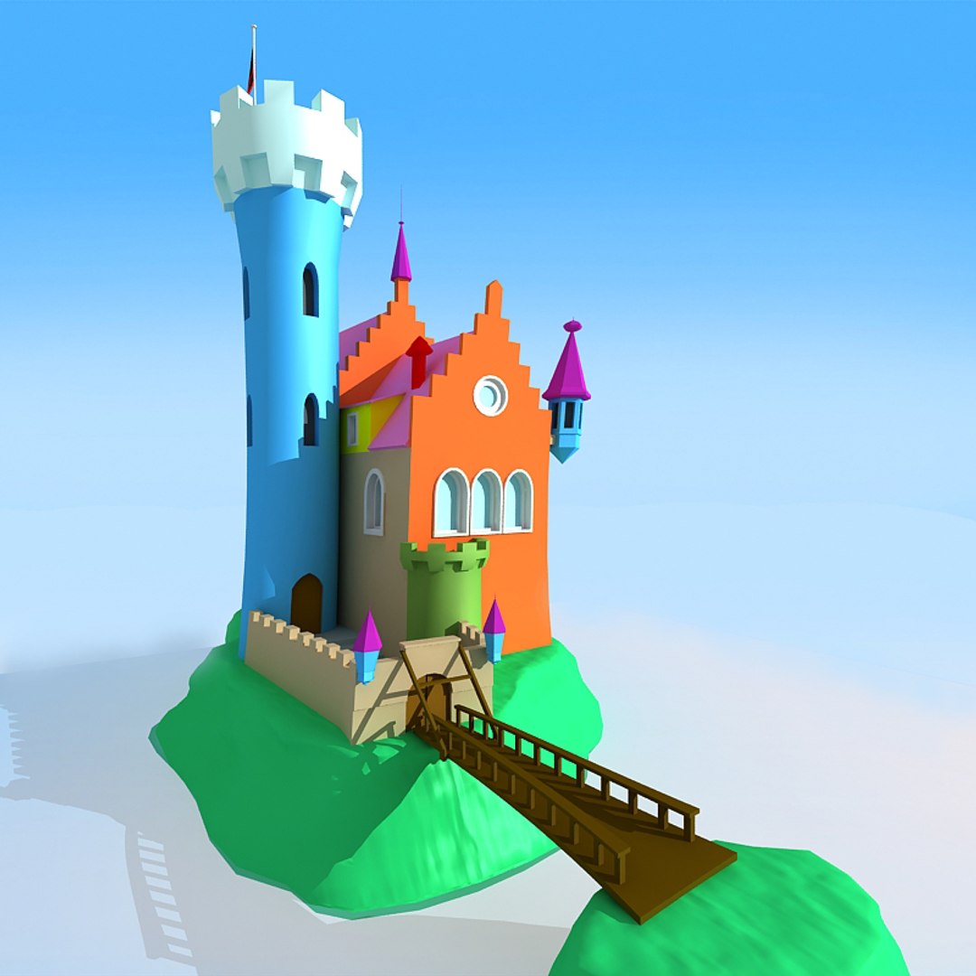 max cartoon castle