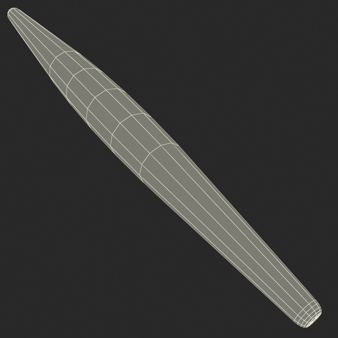 3d Model Of Rolling Pin V3