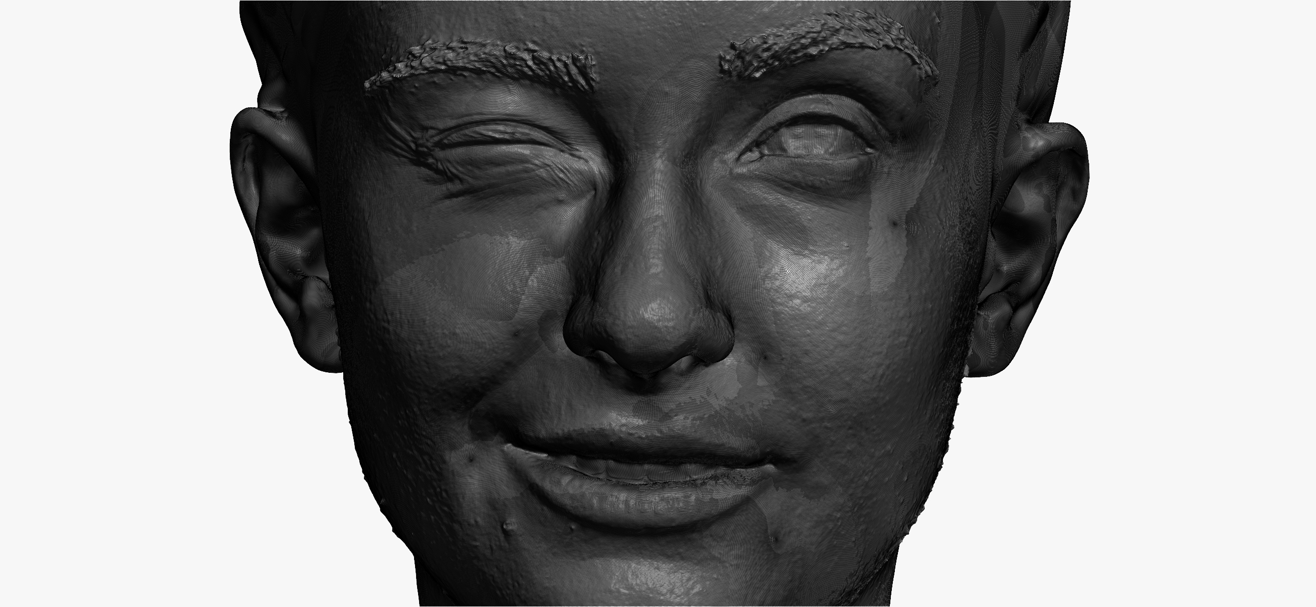 3D model Joy Human Head Wink Right AU46 RAW Scan - TurboSquid 1716900
