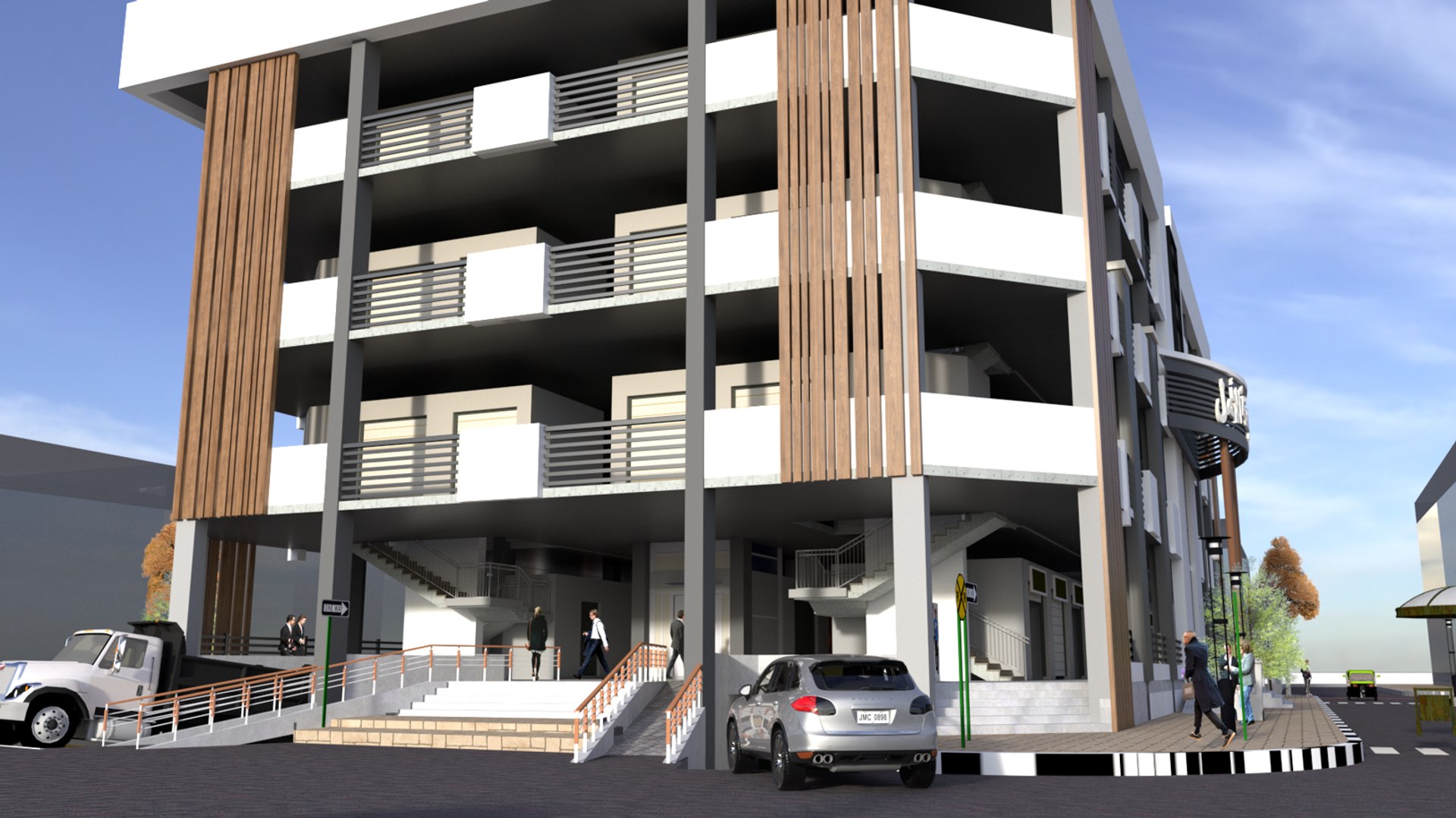 3D Small Mall - TurboSquid 2083743