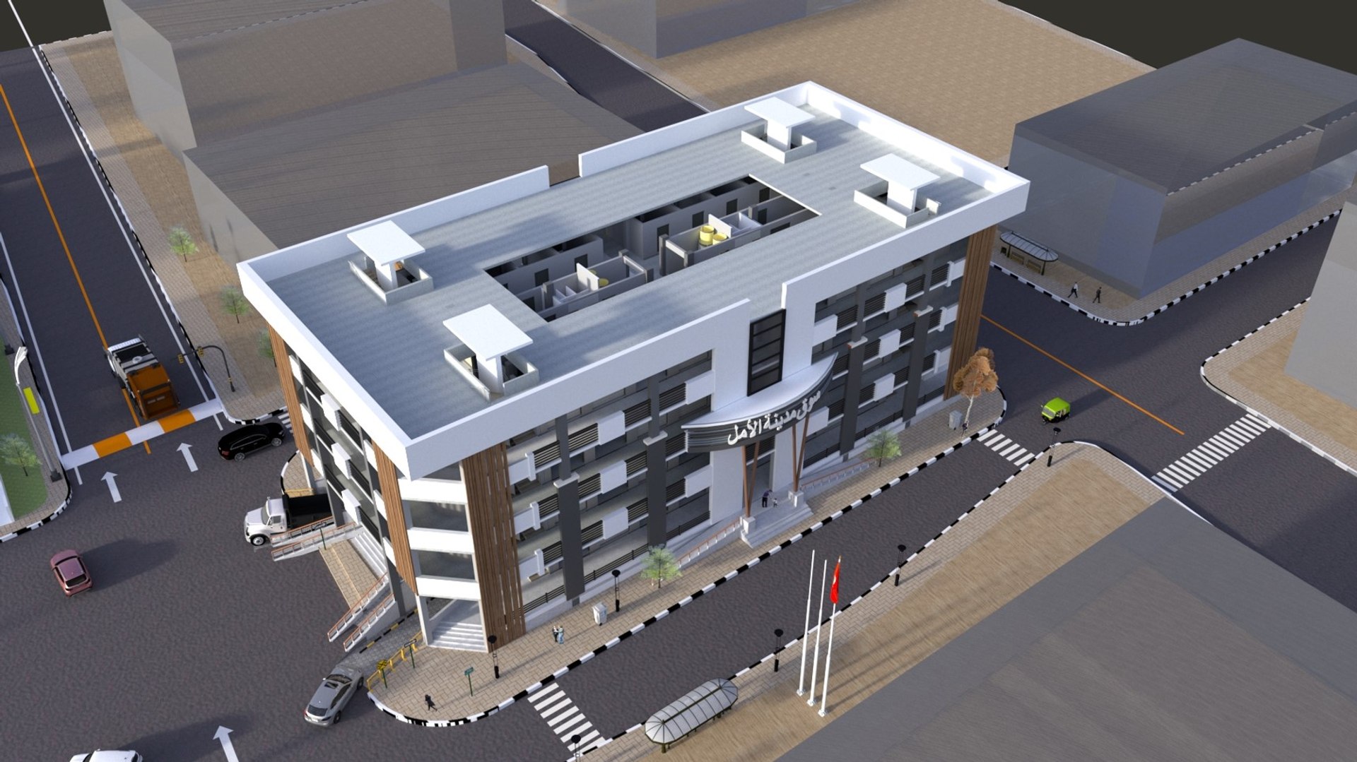 3D Small Mall - TurboSquid 2083743