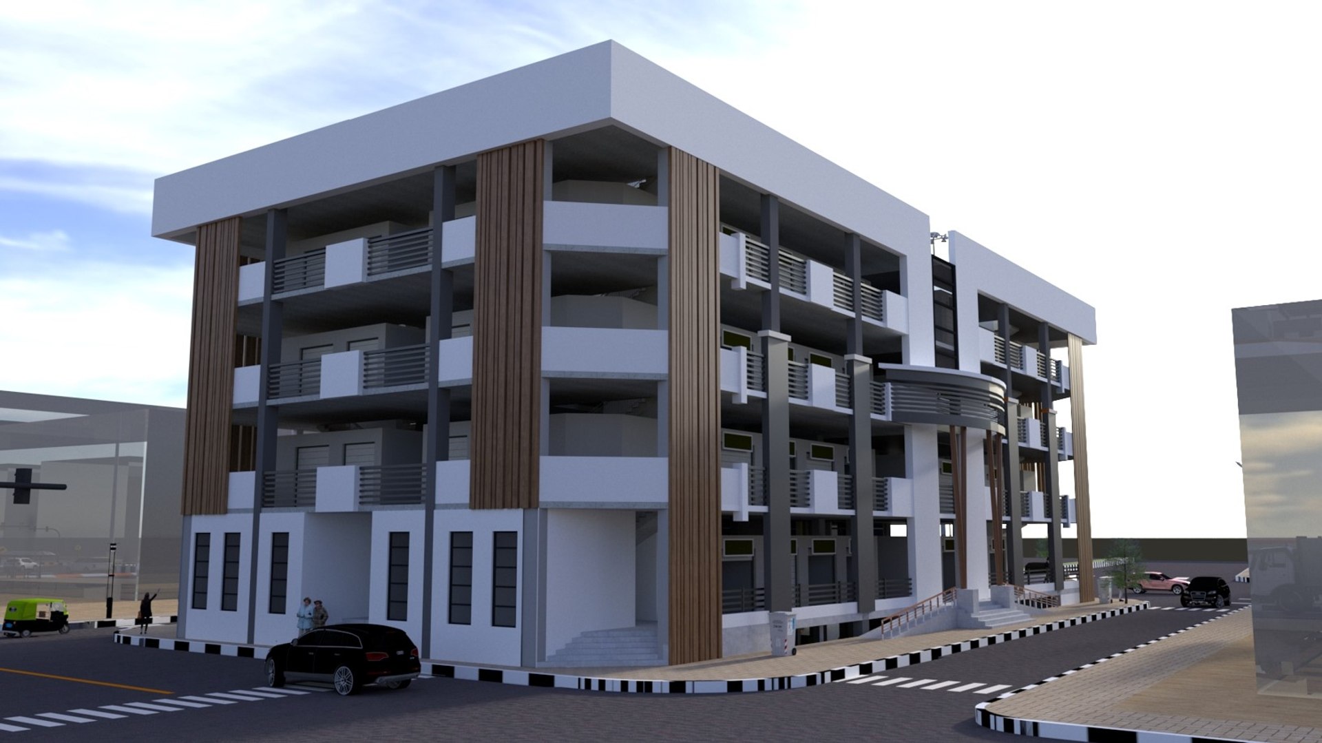 3D Small Mall - TurboSquid 2083743