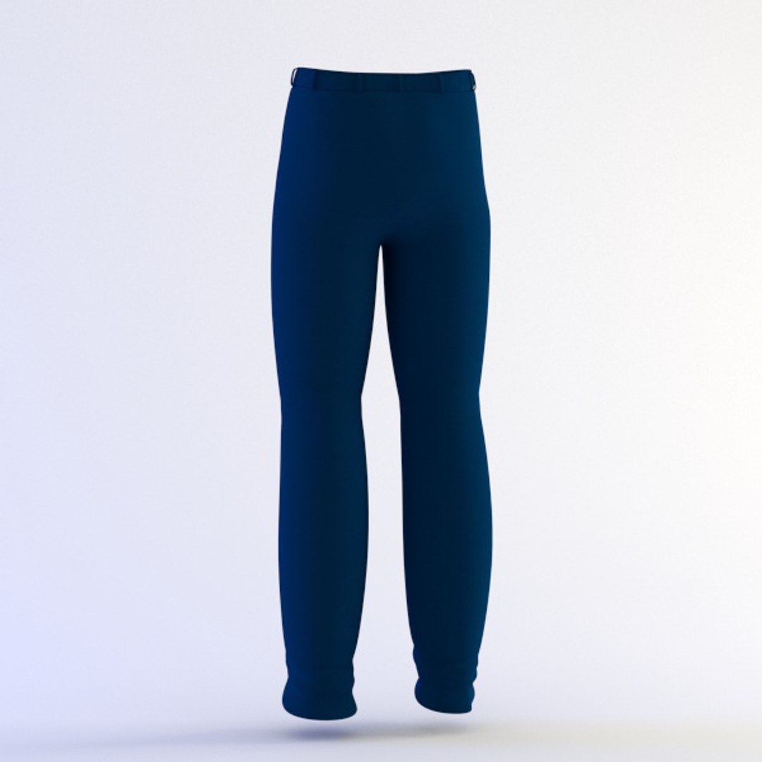 3d Model Pants