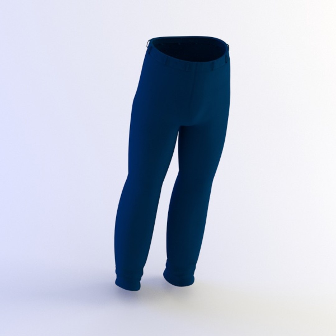 3d Model Pants