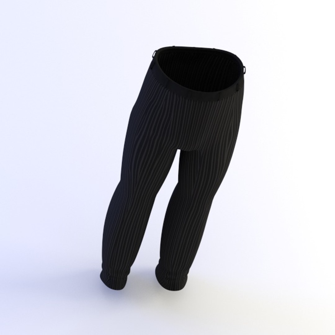 3d Model Pants
