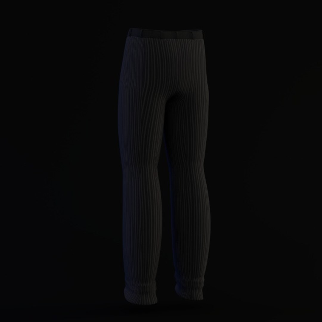 3d Model Pants
