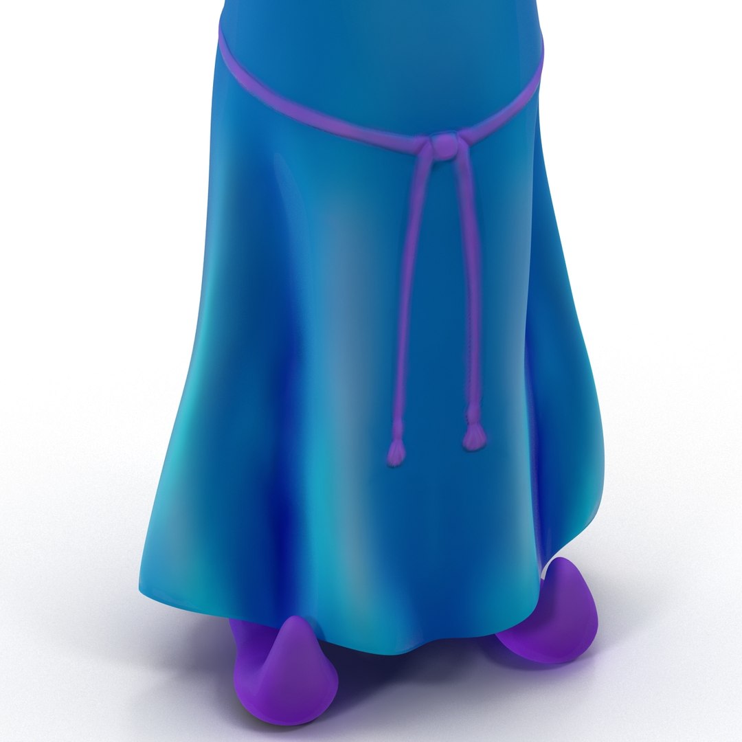 Cartoon wizard rigged 3D model - TurboSquid 1494150