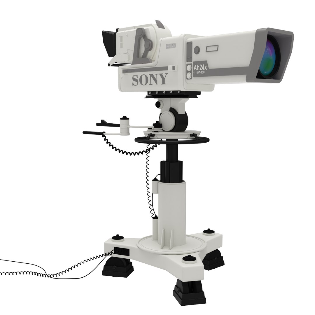 Camcorder Sony Bvp 900 3D Model - TurboSquid 1497075