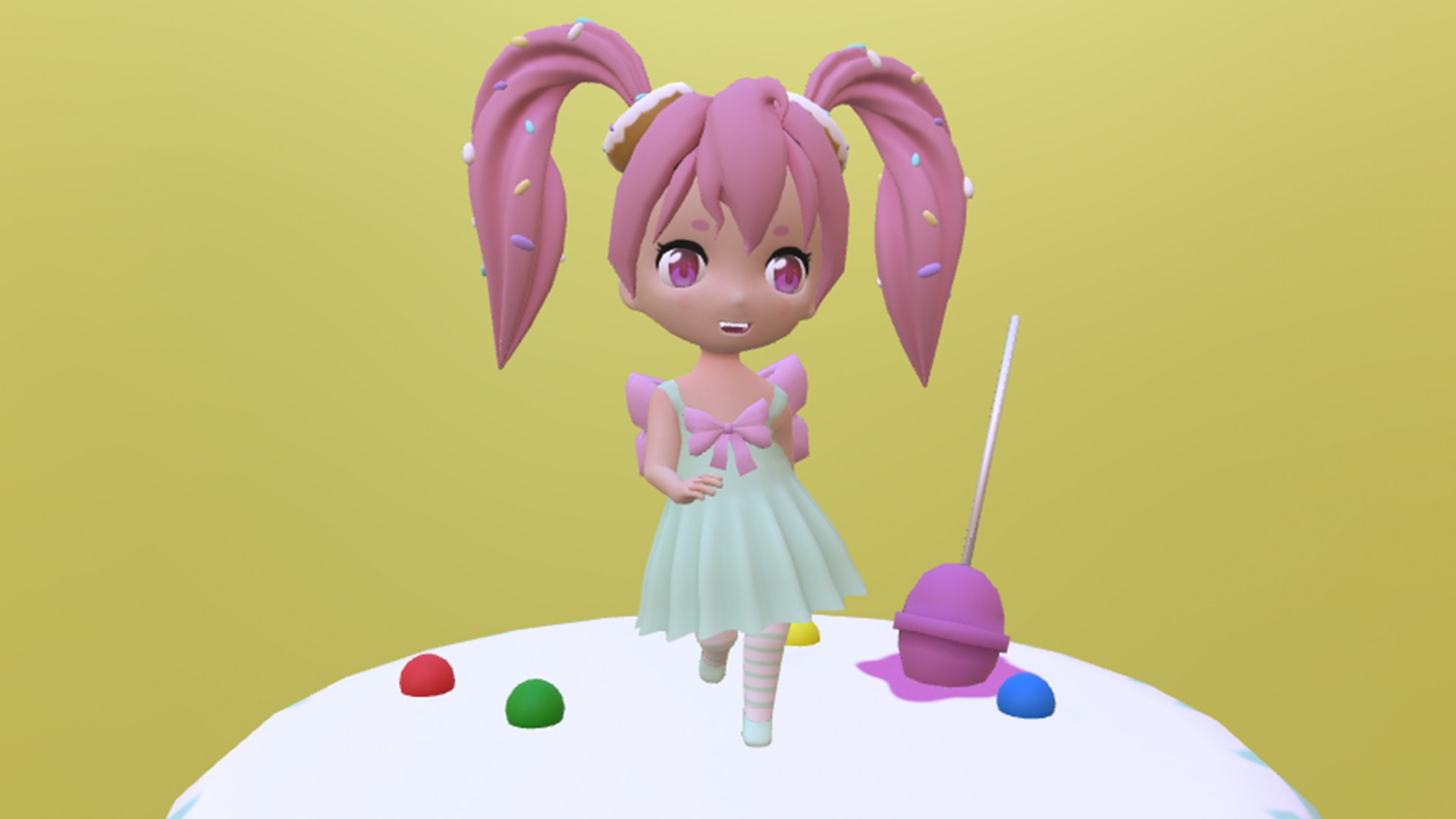 3D Chibi 3d Character Model - TurboSquid 1932424