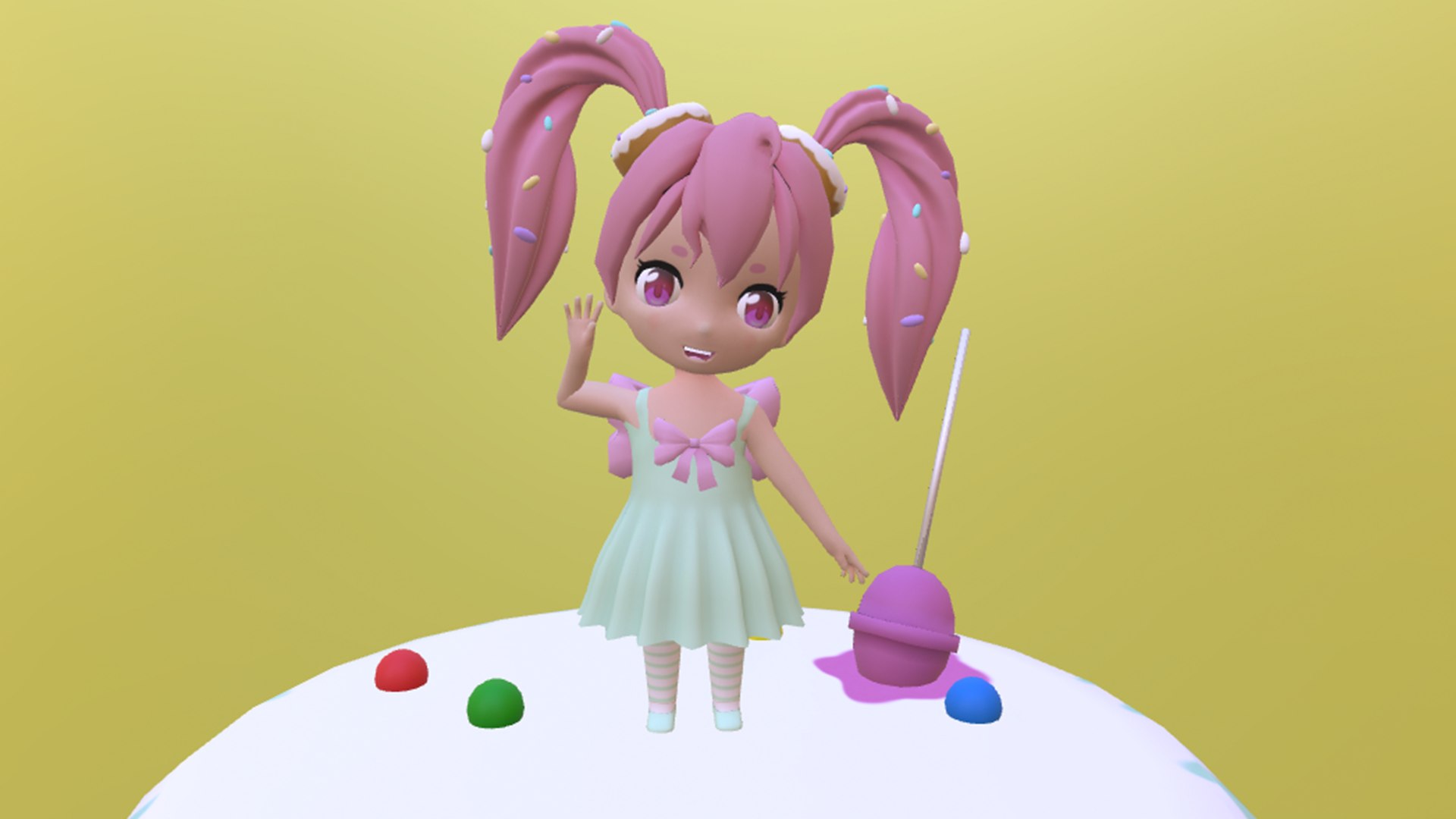 3D Chibi 3d Character Model - TurboSquid 1932424