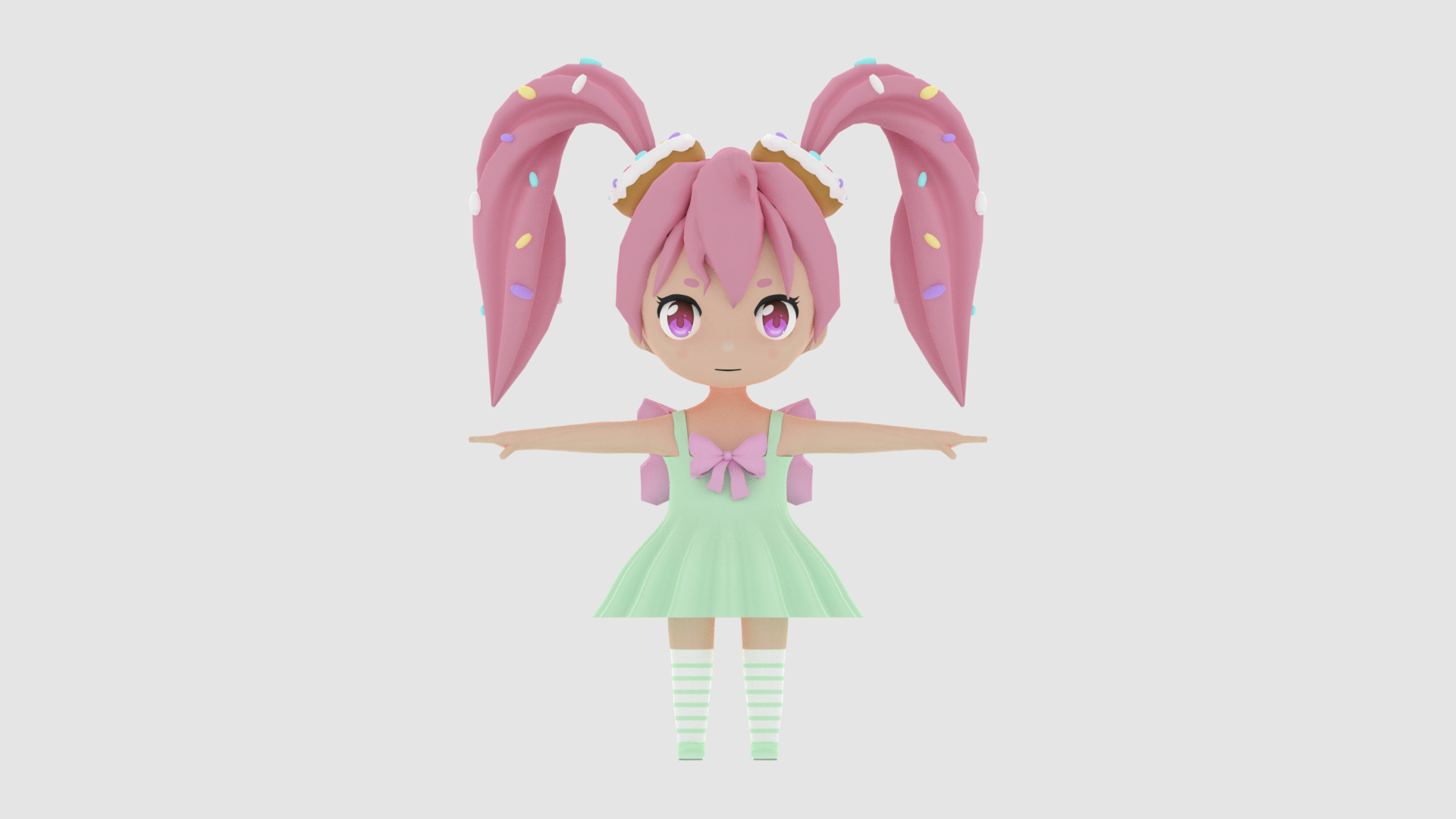 3D Chibi 3d Character Model - TurboSquid 1932424