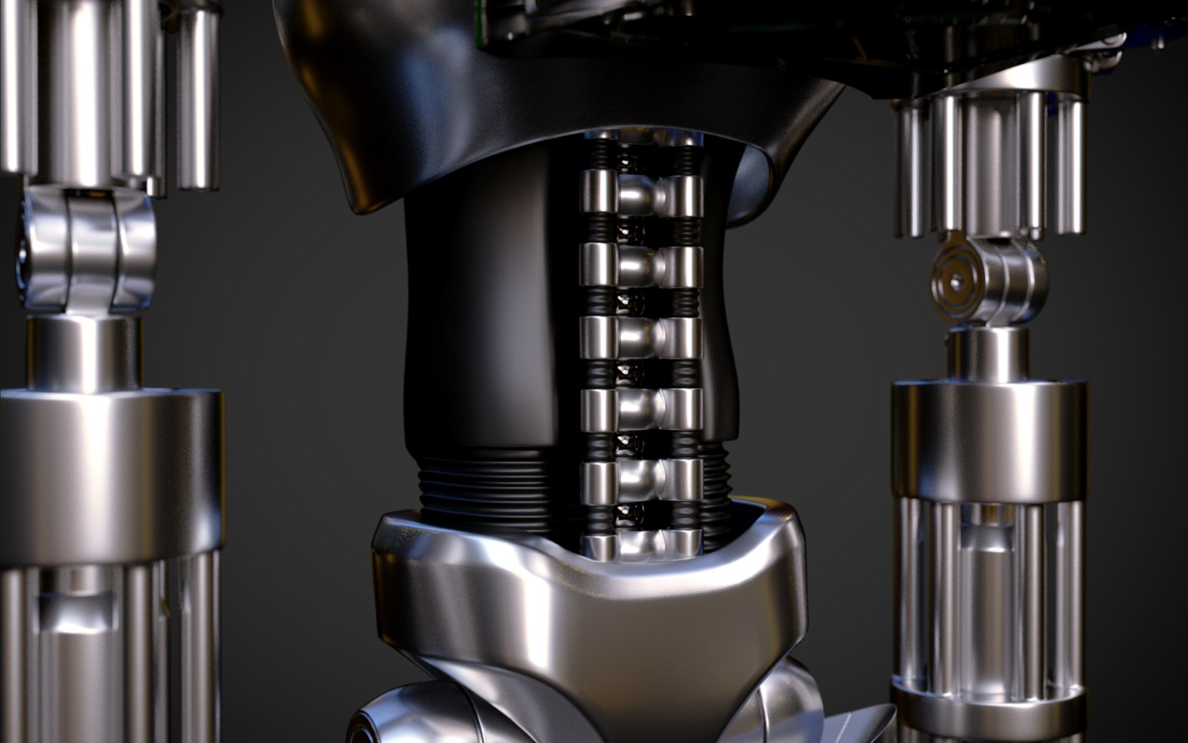 Robot Designed 3d Model