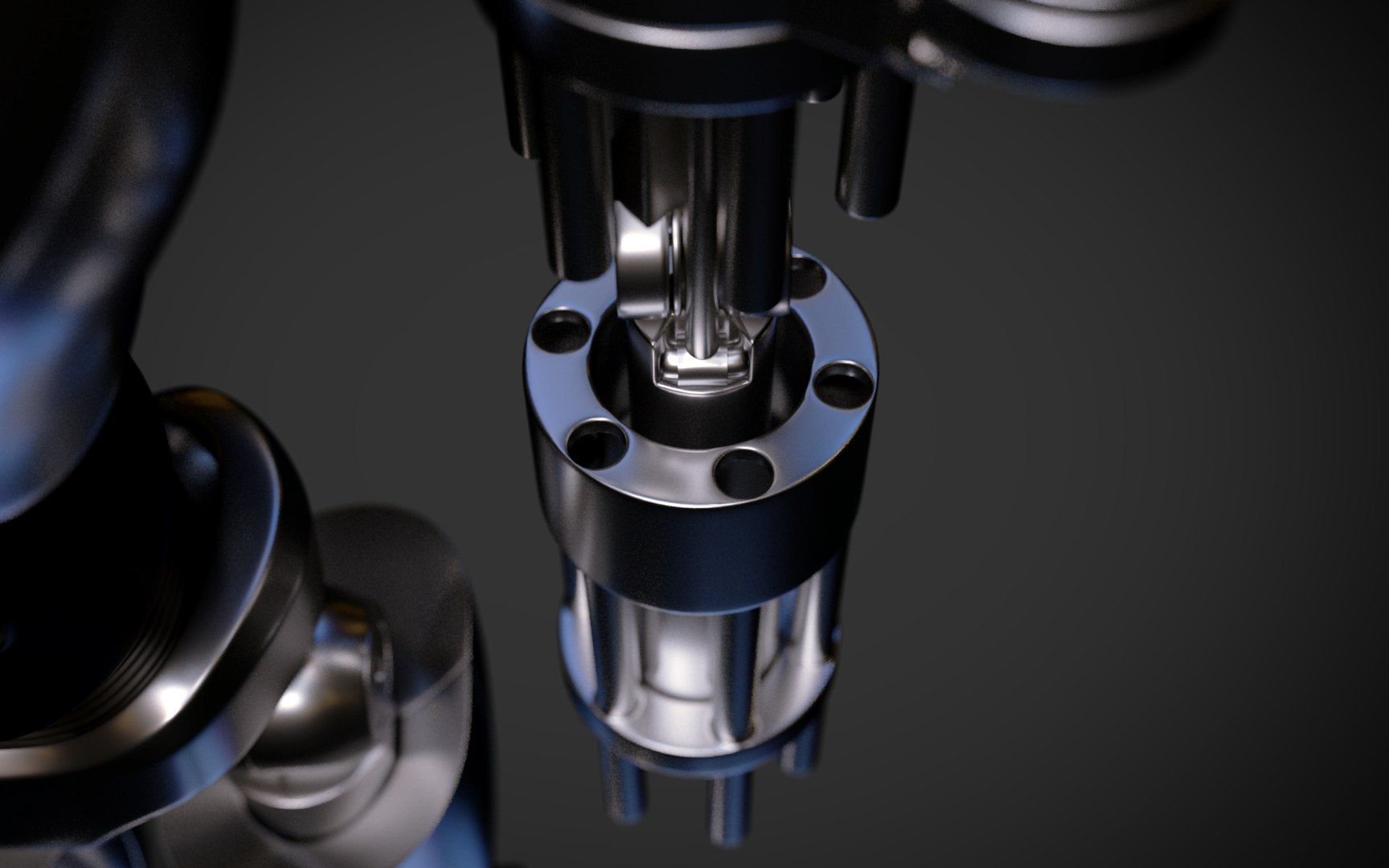 Robot Designed 3d Model