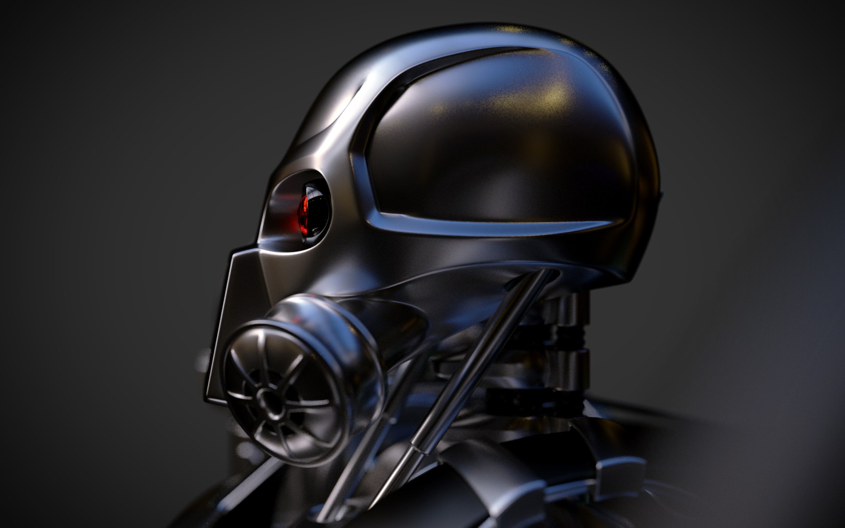 Robot Designed 3d Model