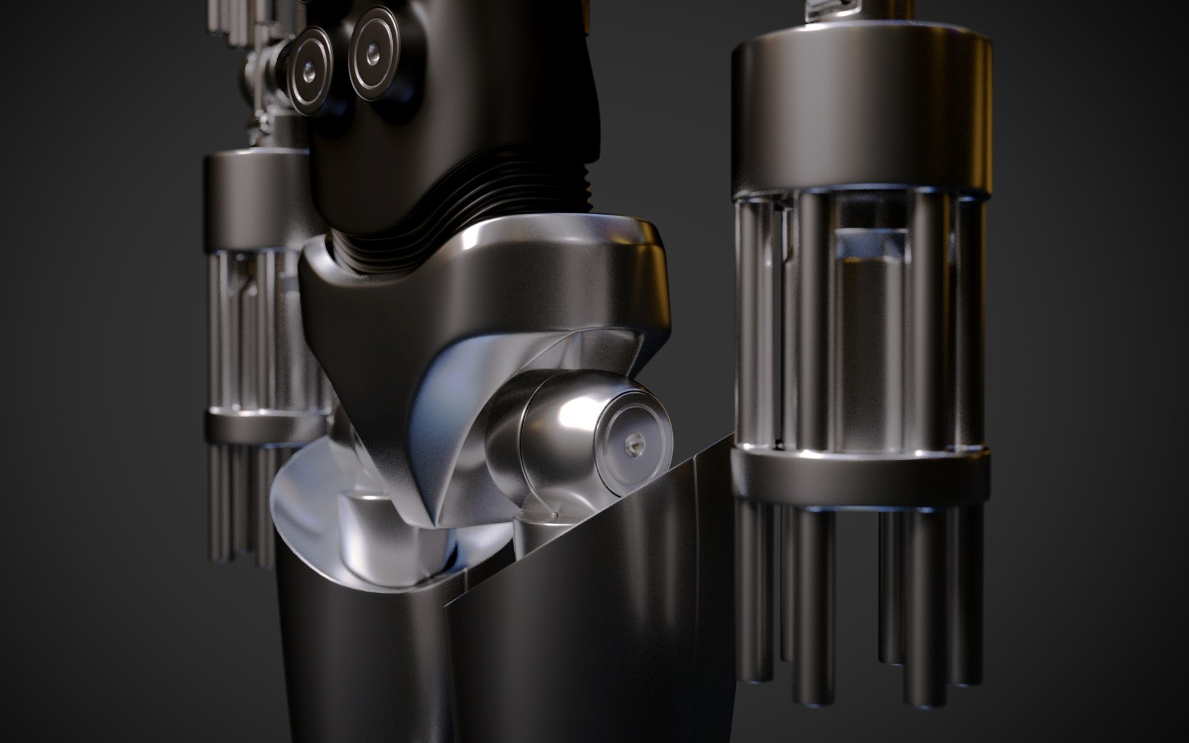 Robot Designed 3d Model