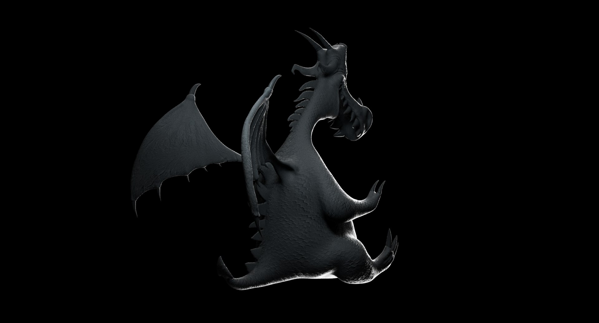 Dragon Cartoon Model - TurboSquid 1381055