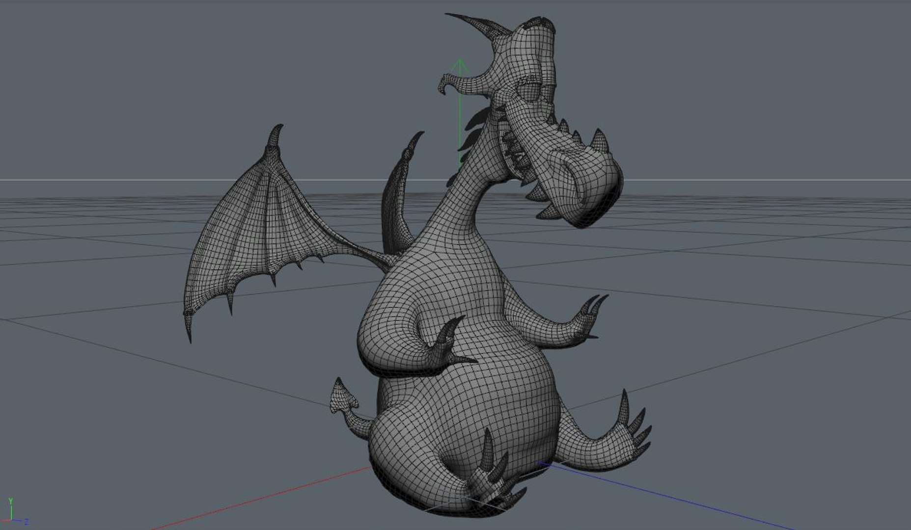 Dragon Cartoon Model - TurboSquid 1381055