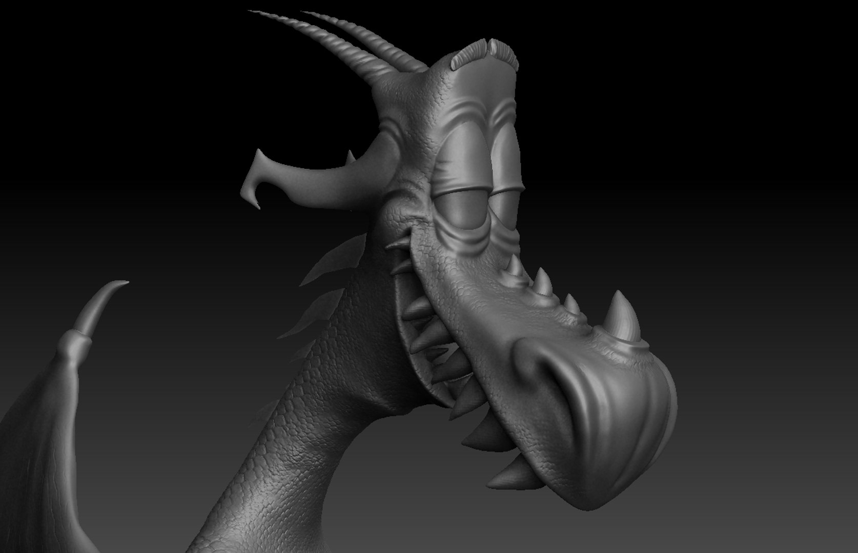 Dragon Cartoon Model - TurboSquid 1381055