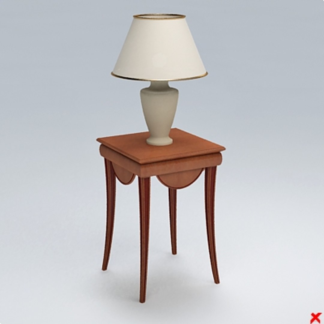 table lamp 3d max