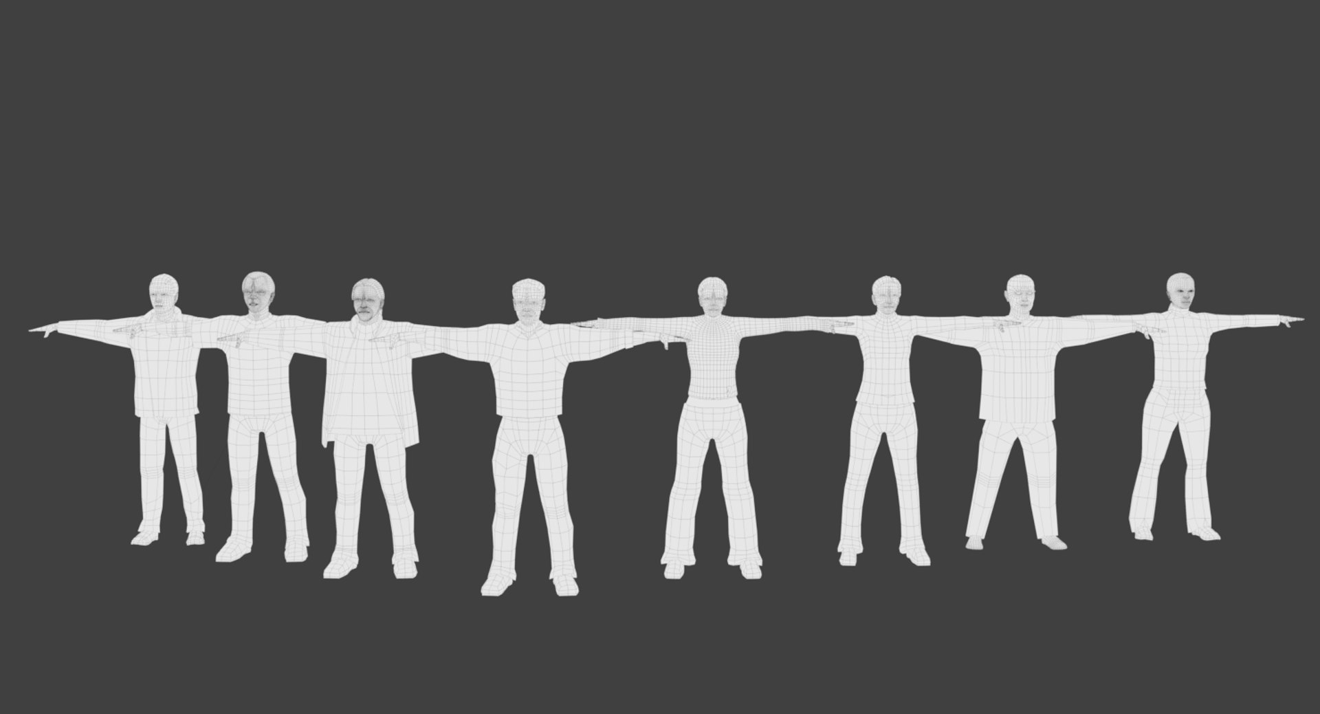 3D Megapack Human - TurboSquid 1298544