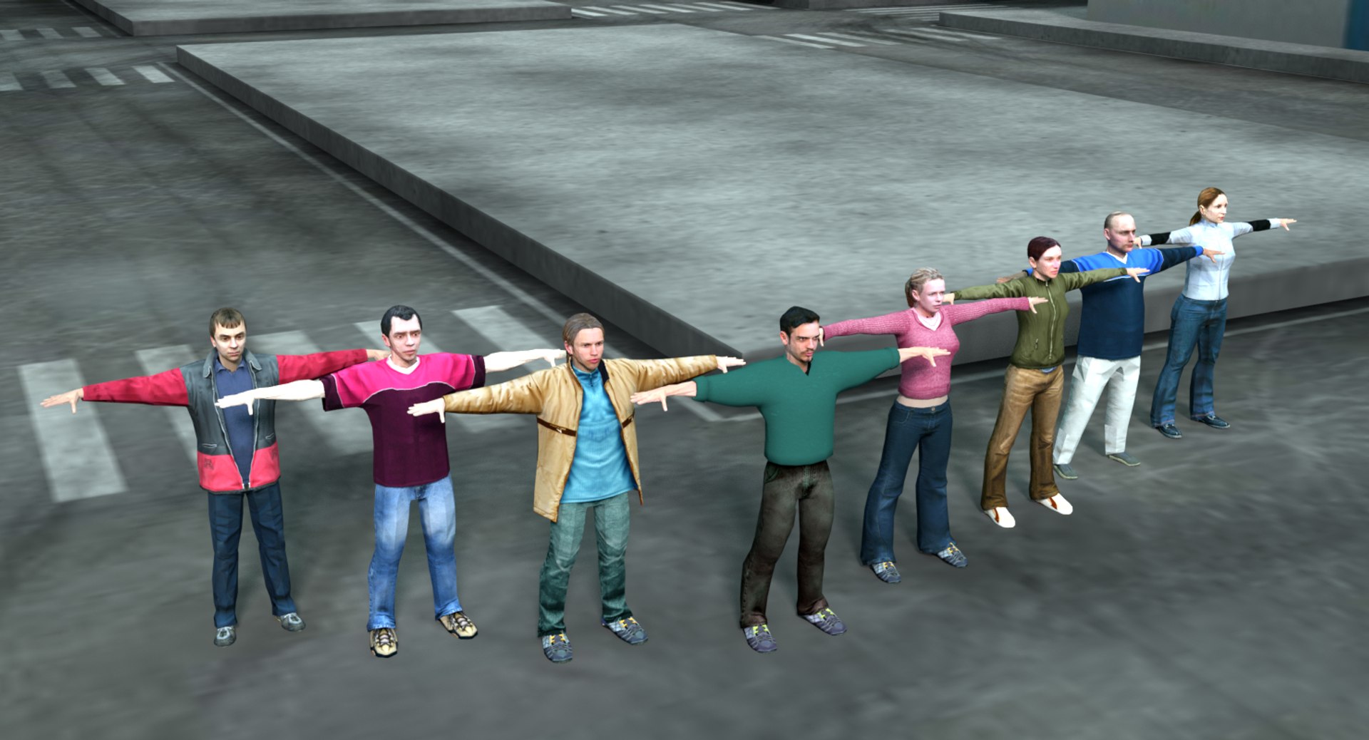 3D Megapack Human - TurboSquid 1298544