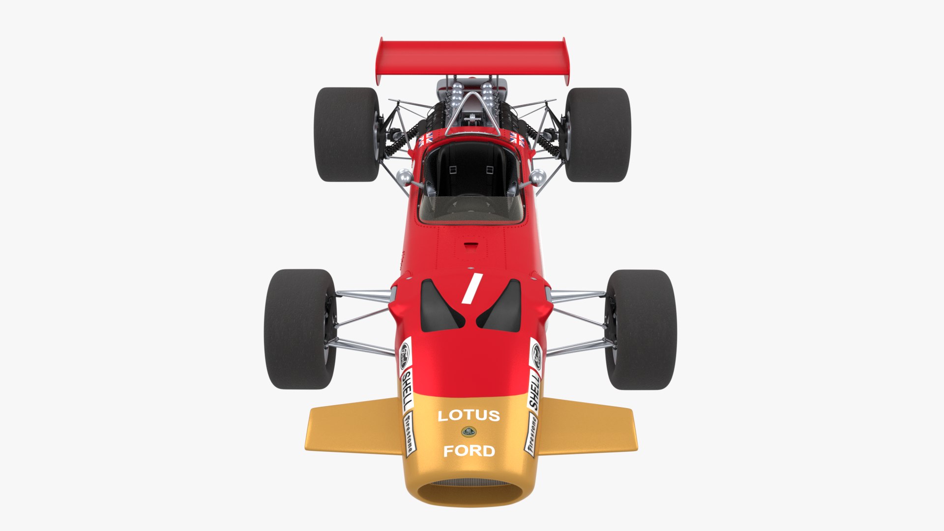 Lotus 49 B 3D - TurboSquid 1736745