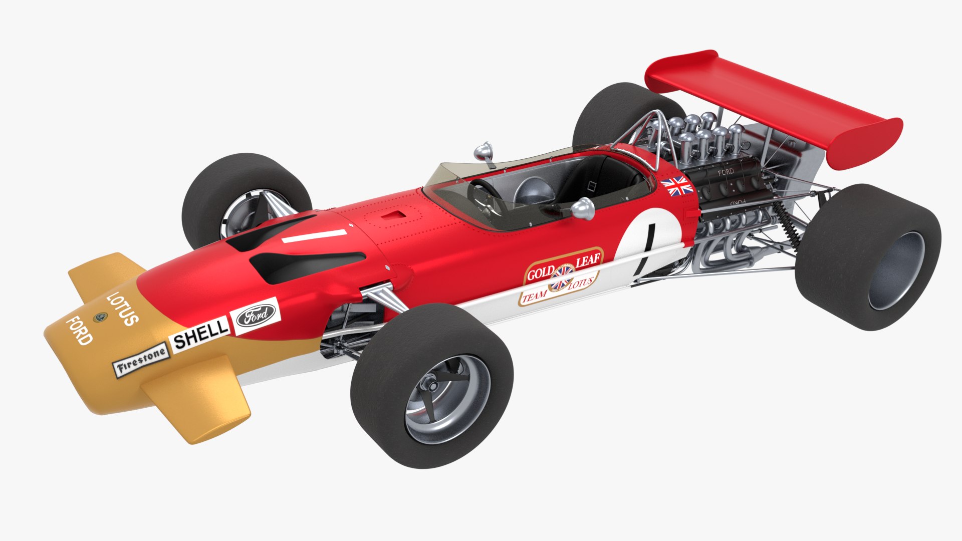 Lotus 49 B 3D - TurboSquid 1736745
