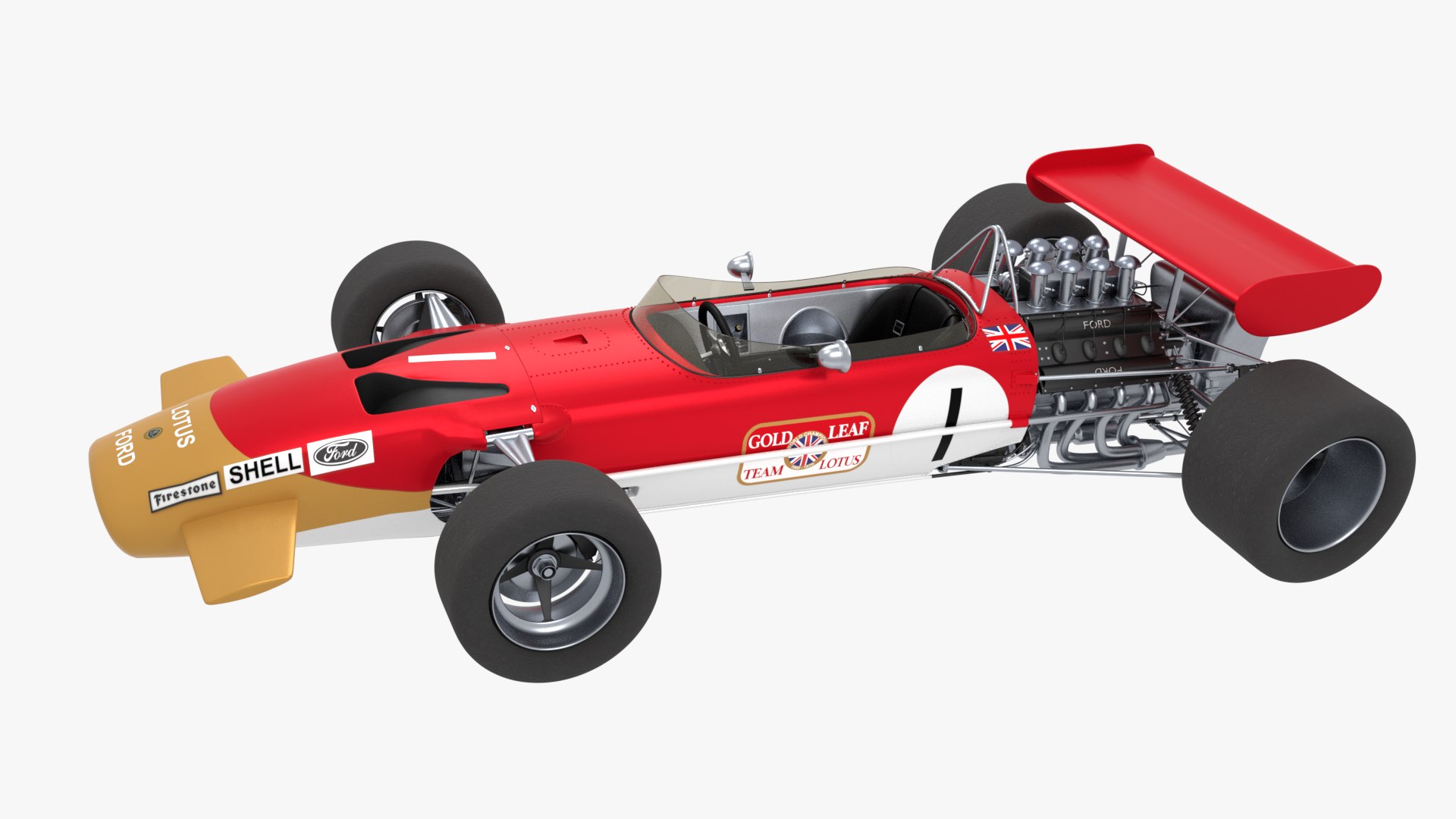 Lotus 49 B 3D - TurboSquid 1736745