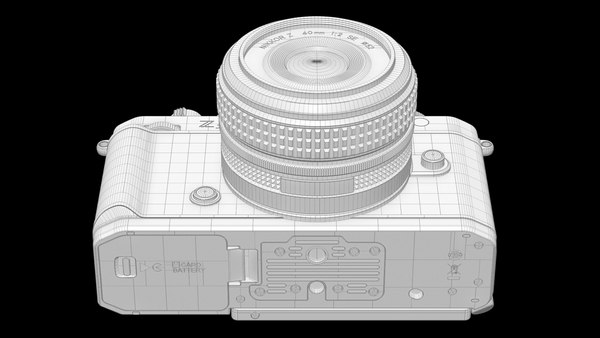 尼康Zf3D模型 - TurboSquid 2149751