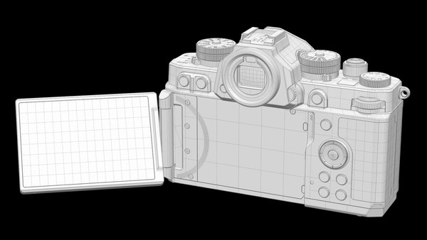 尼康Zf3D模型 - TurboSquid 2149751
