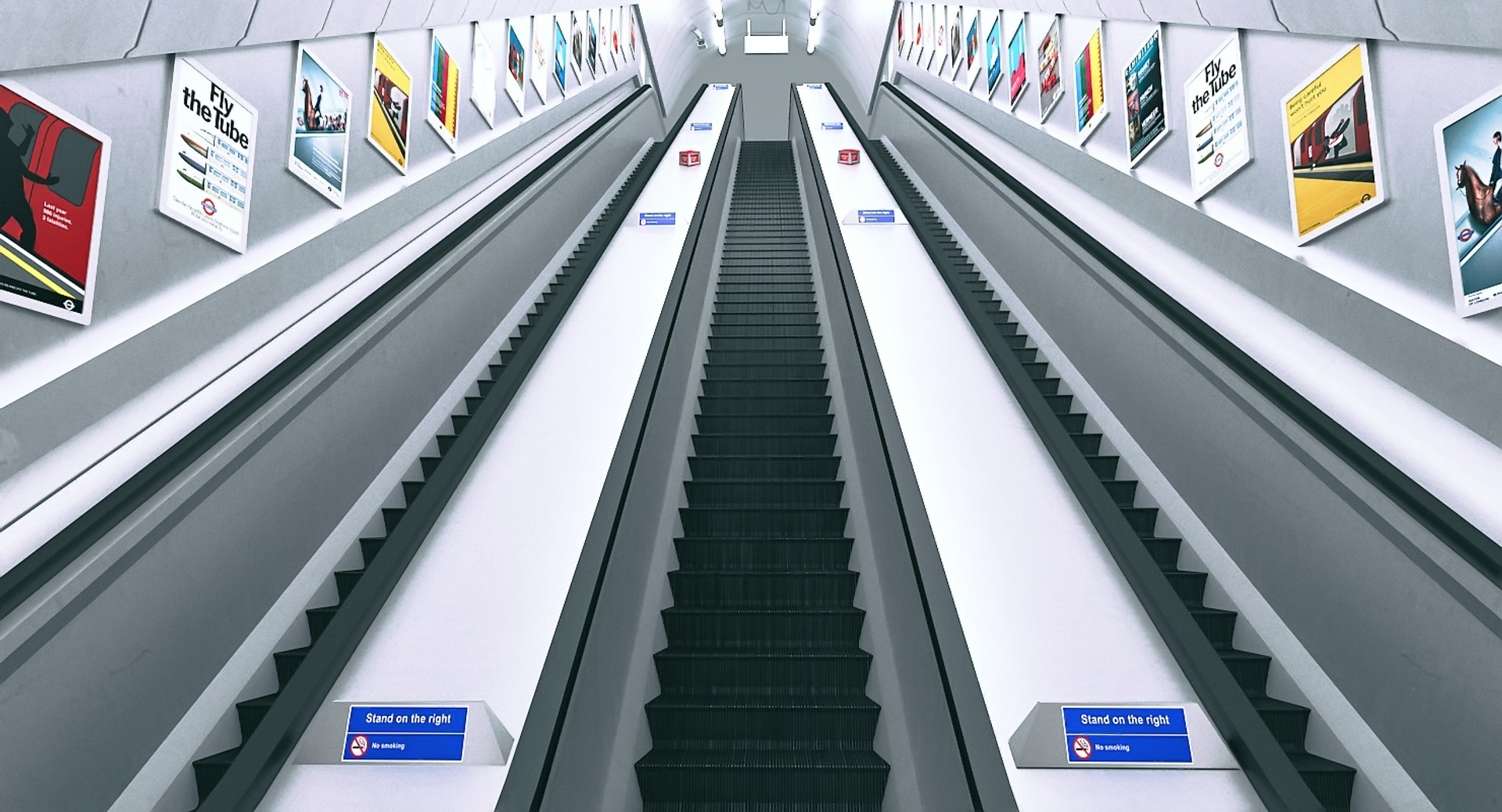 Scene Underground Tube Station Train Model - TurboSquid 1247578