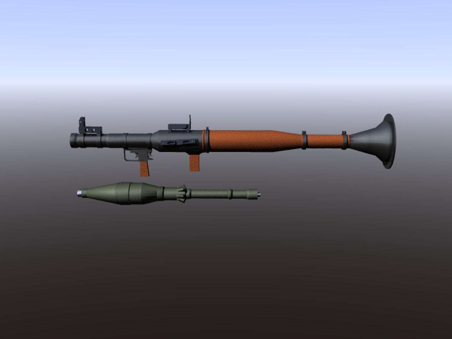 Rpg Gun Rpg-7 3D - TurboSquid 1283137
