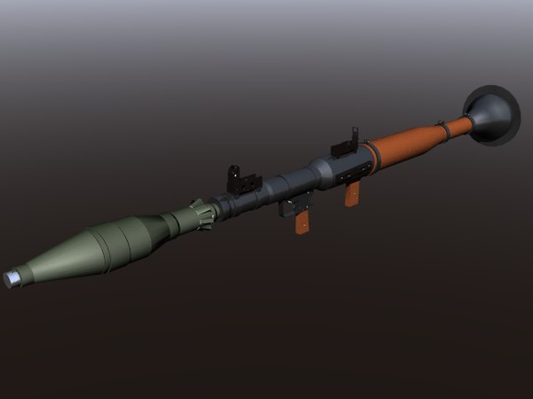 Rpg gun rpg-7 3D - TurboSquid 1283137