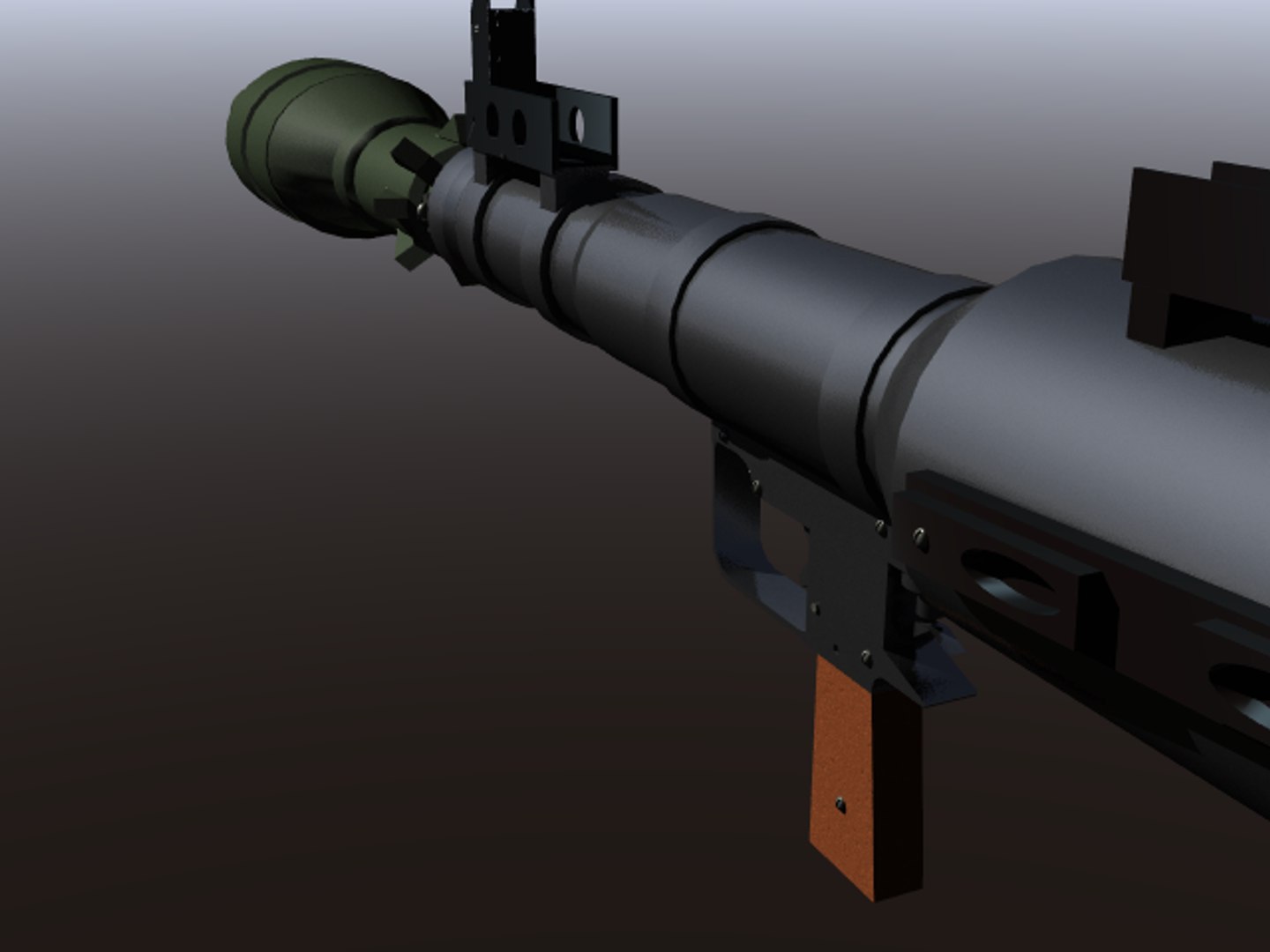 Rpg Gun Rpg-7 3D - TurboSquid 1283137